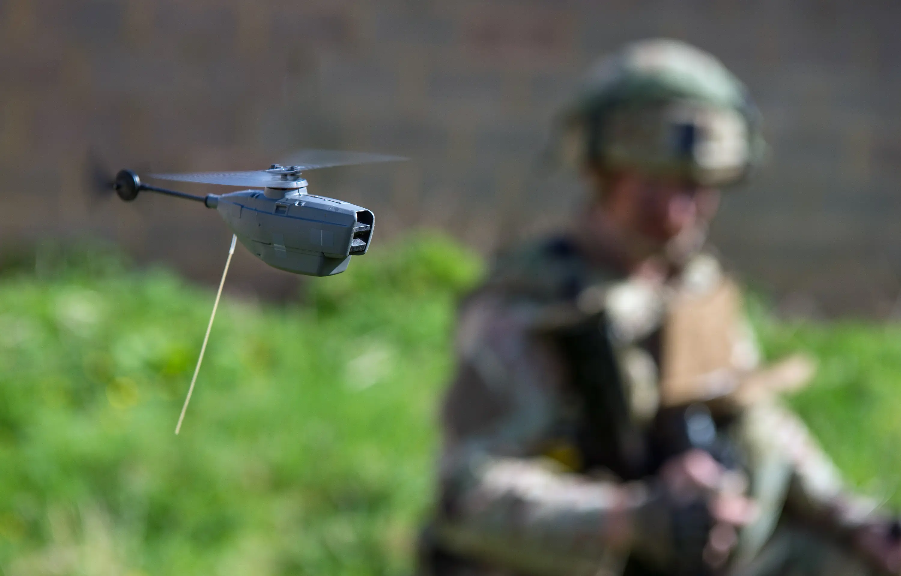 Meet Black Hornet! A spy helicopter that can fit in the palm of your hand