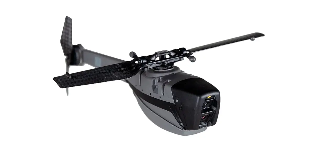 Meet Black Hornet! A spy helicopter that can fit in the palm of your hand