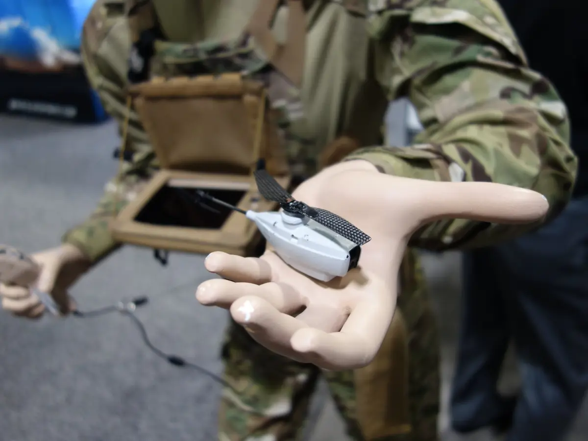 Meet Black Hornet! A spy helicopter that can fit in the palm of your hand