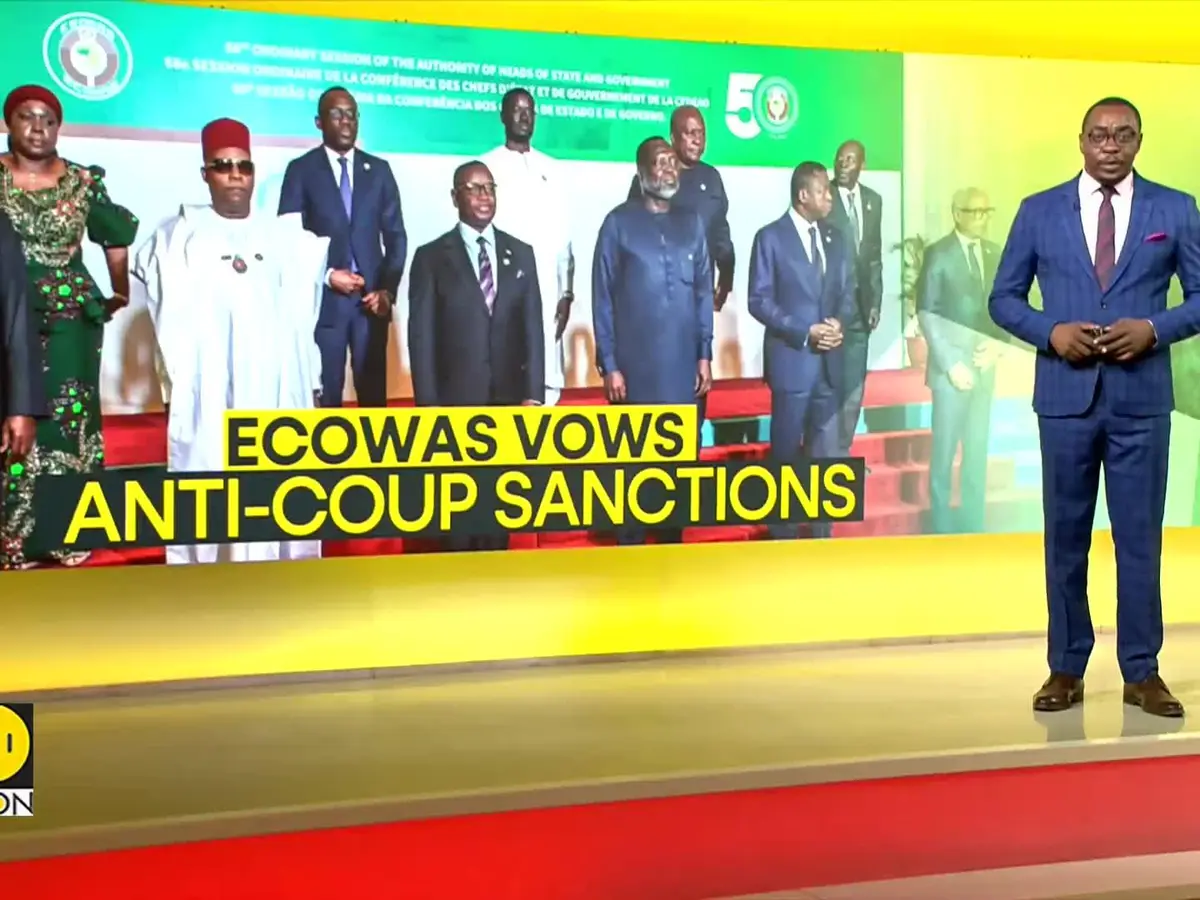 West African regional bloc ECOWAS vows anti-coup sanctions after coup ...