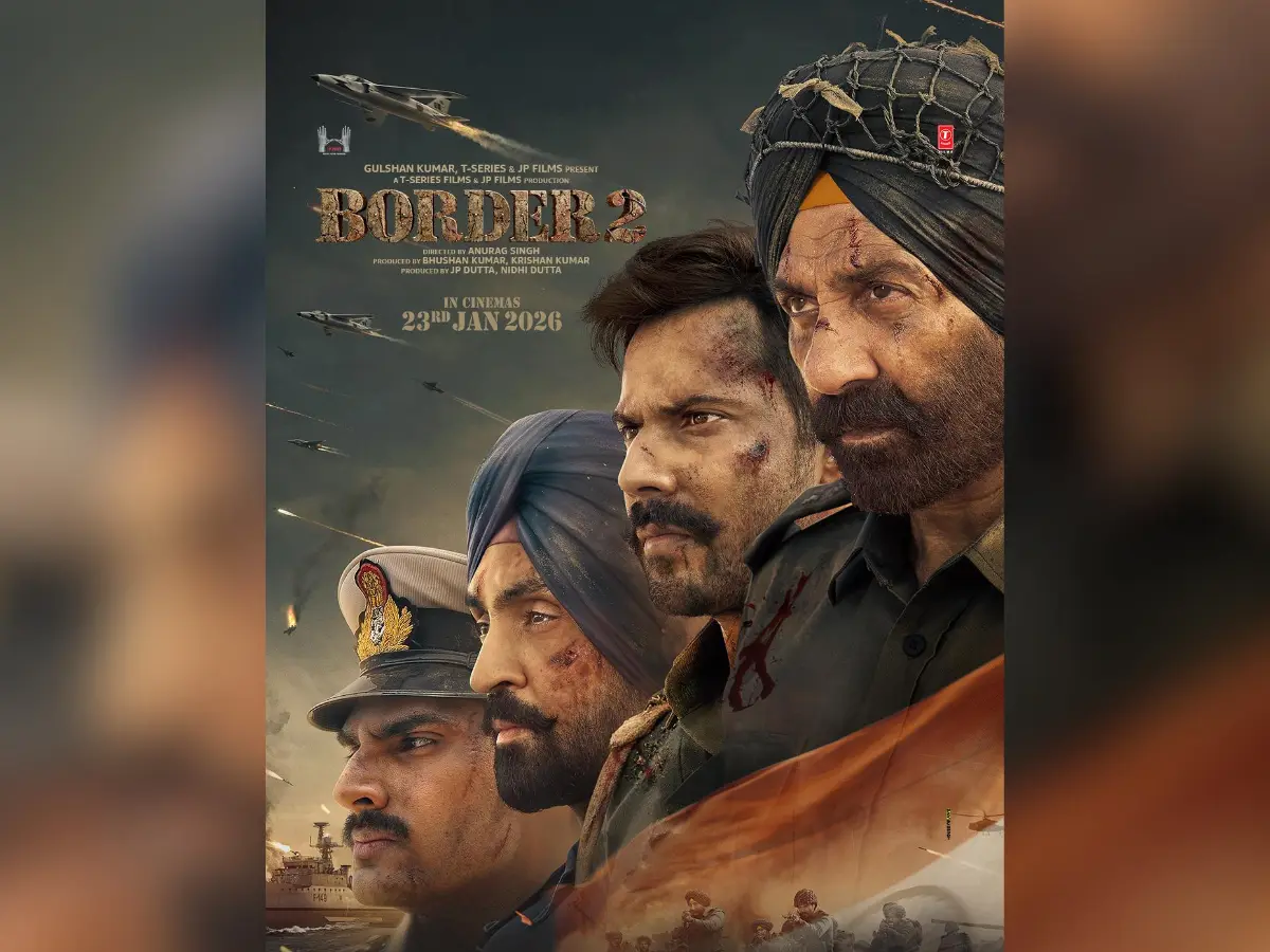Border 2 teaser unveiled: Sunny Deol, Varun Dhawan, Diljit Dosanjh and Ahan Shetty gear up for war