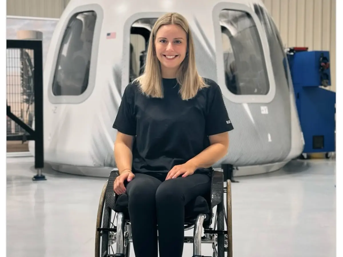 First wheelchair user heads to the stars: Today’s historic launch