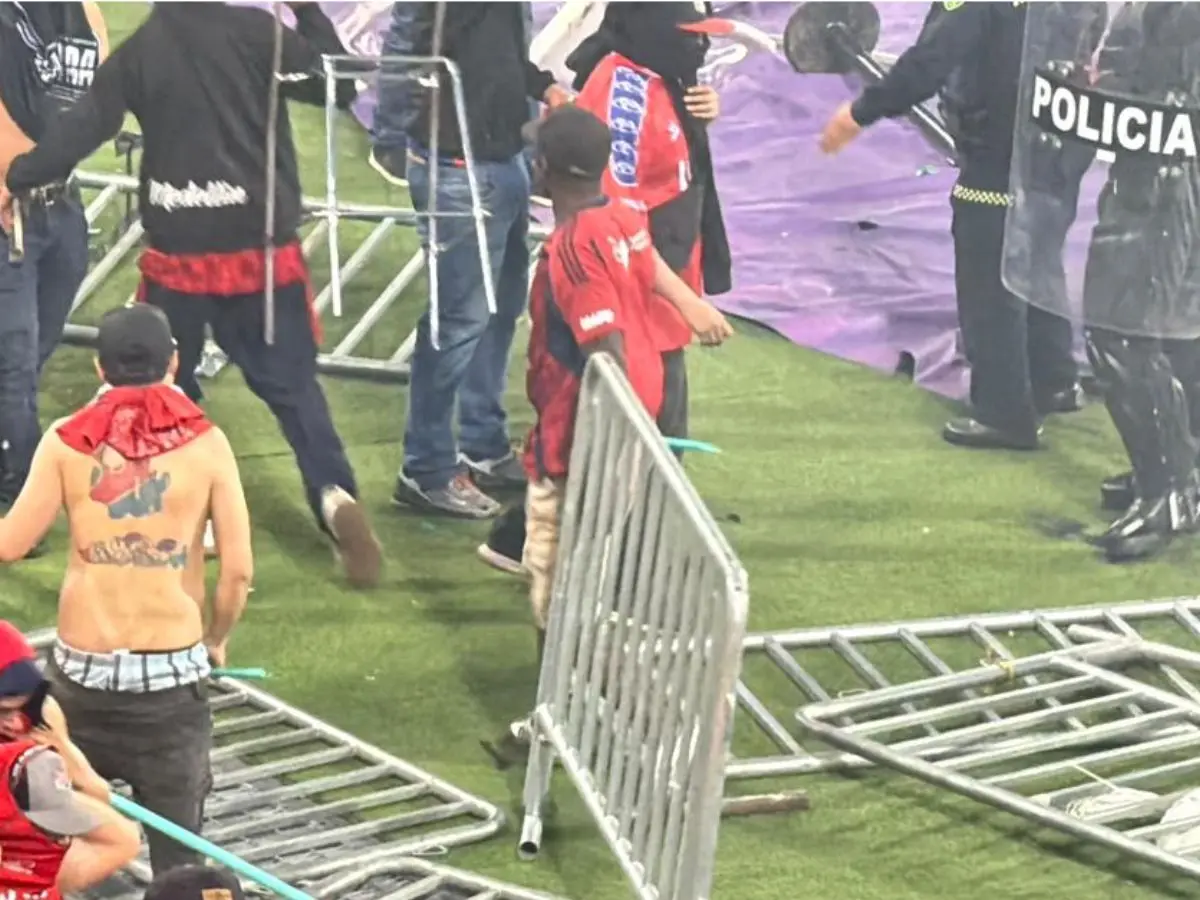 Clashes after Nacional vs Independiente final leaves 59 injured - WATCH