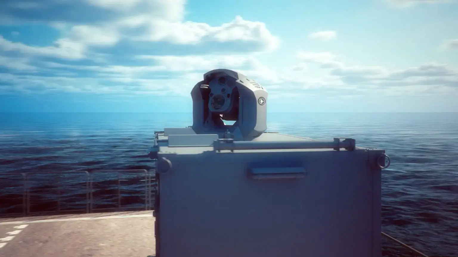 What power module do in a laser weapon?