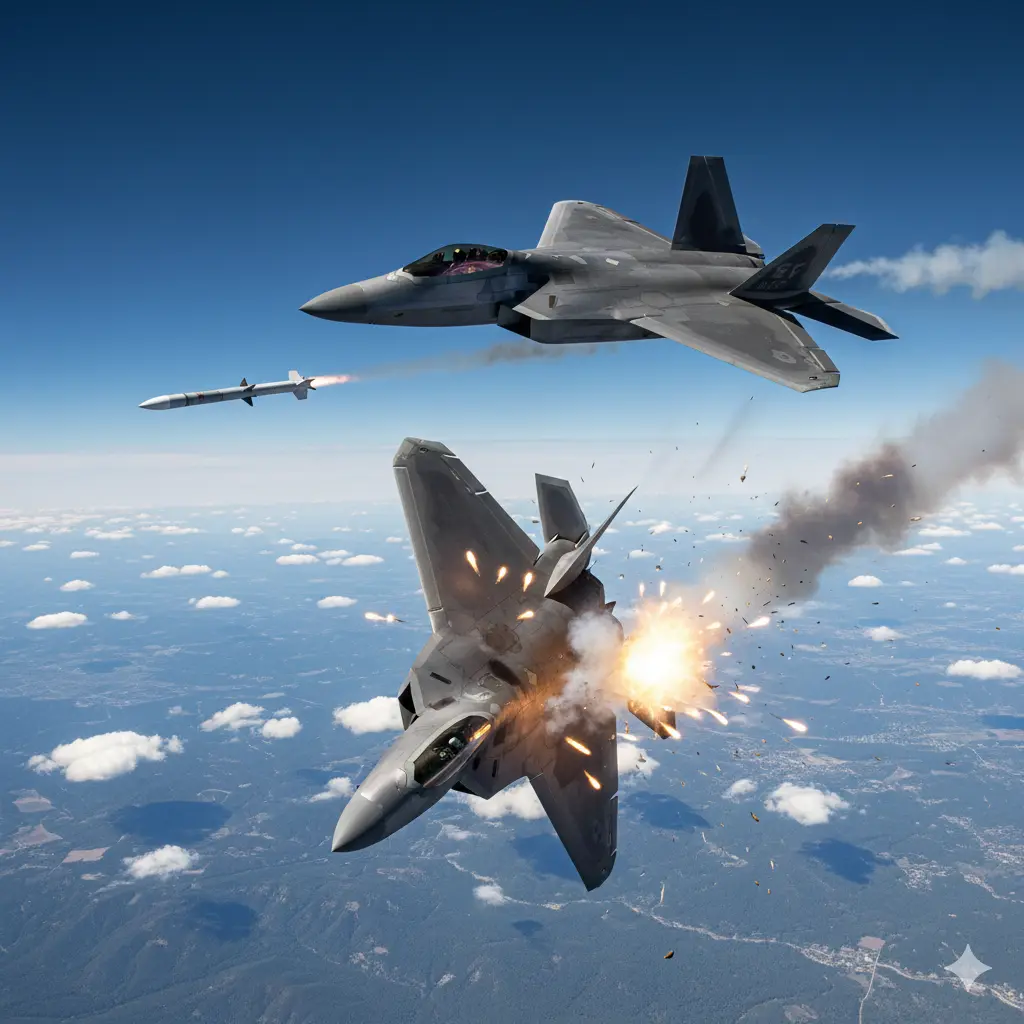 How air-to-air missiles track and destroy fighter jets mid-air