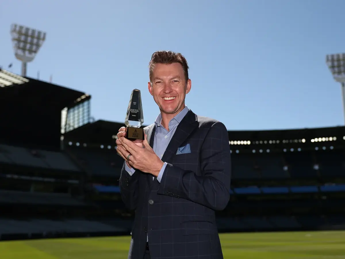 Legendary speedster Brett Lee inducted into Australian cricket Hall of Fame