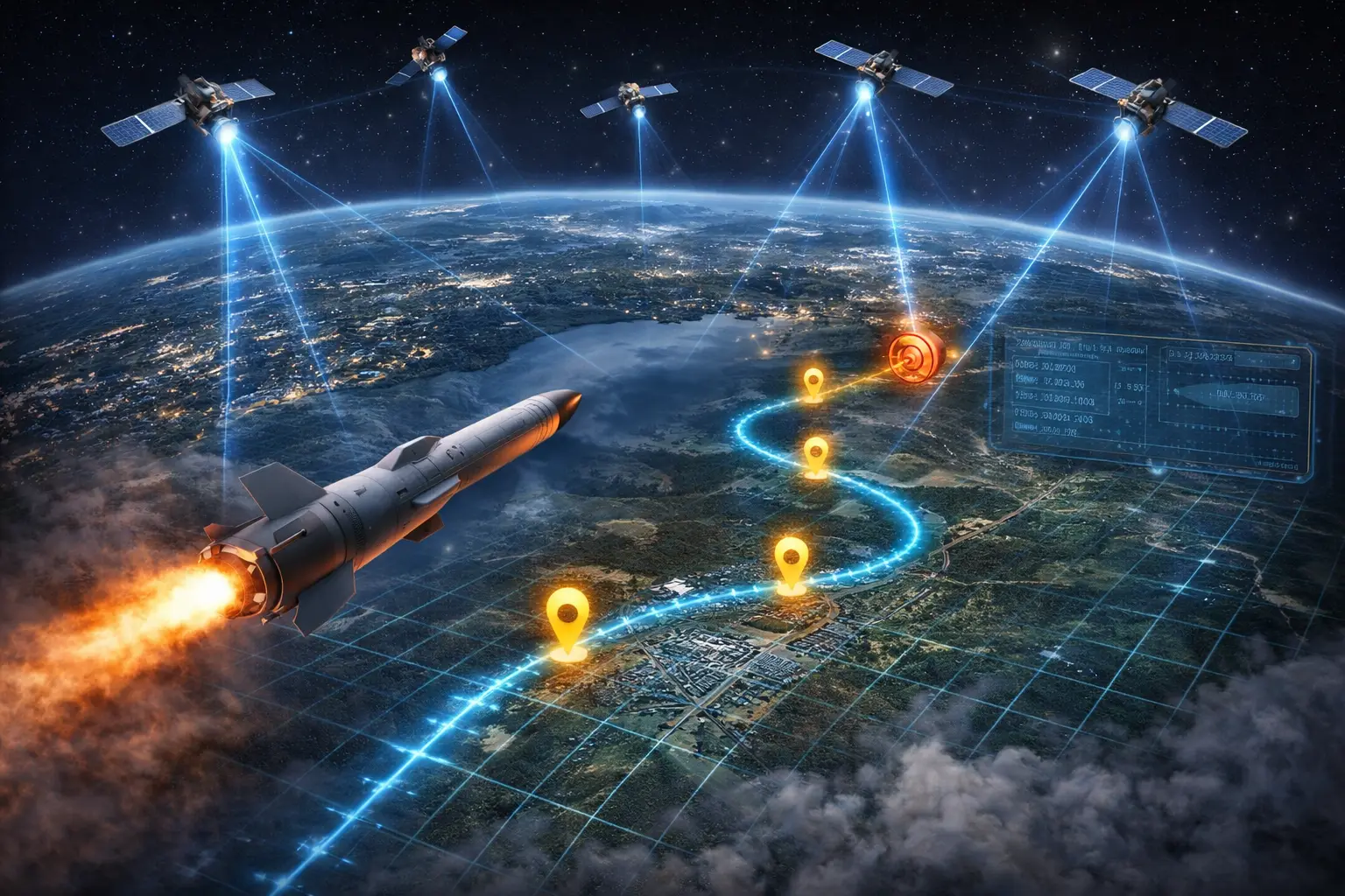 How missile sensors operate at long distances