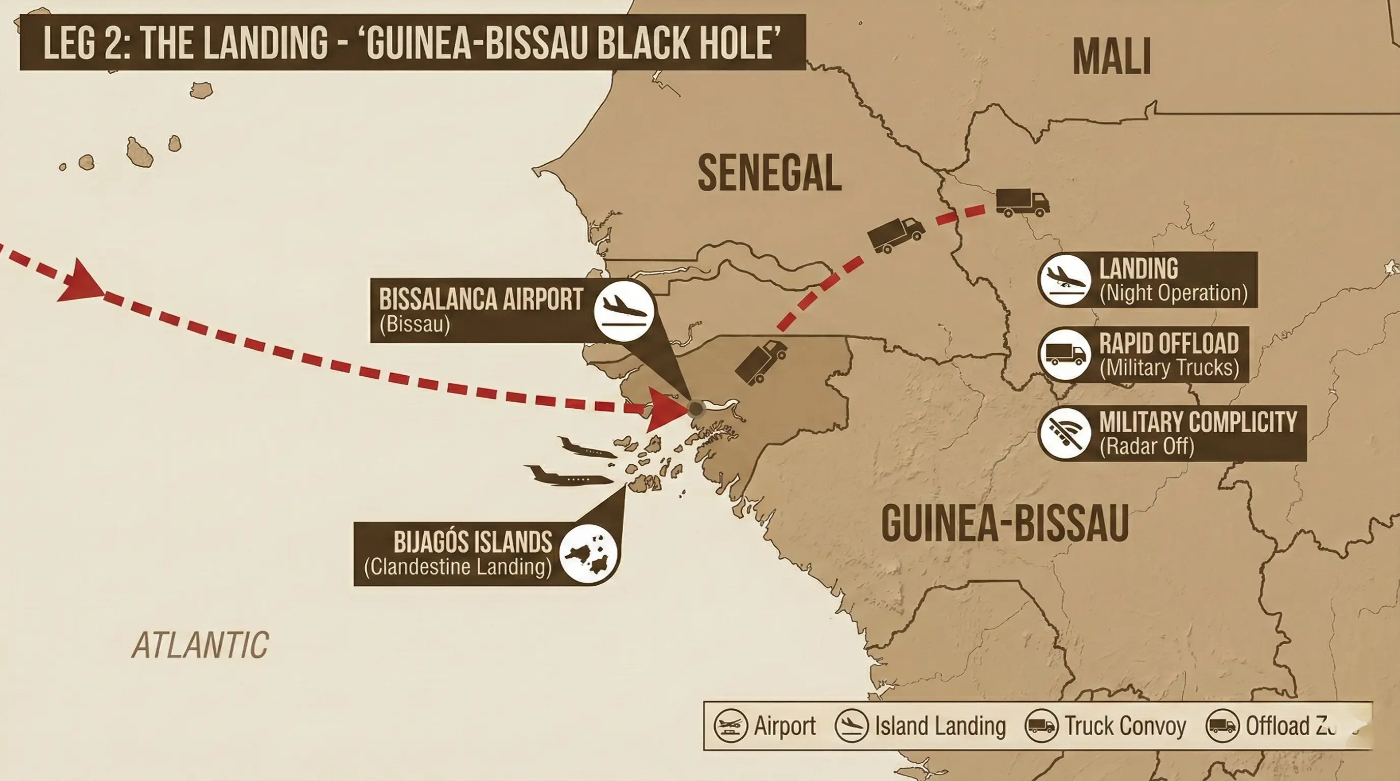 'Cocaine Superhighway': Here's a map of Nicholas Maduro's Highway 10 ...