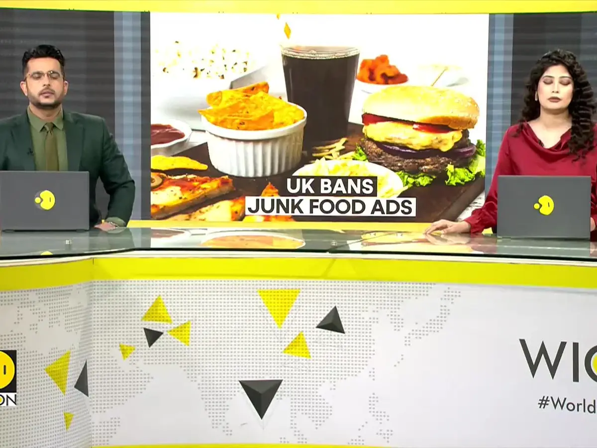 UK bans junk food advertising on TV, online to combat childhood obesity