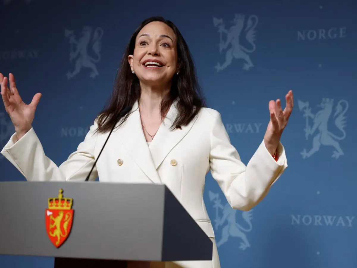 Machado offers to share her Nobel Peace Prize with Donald Trump