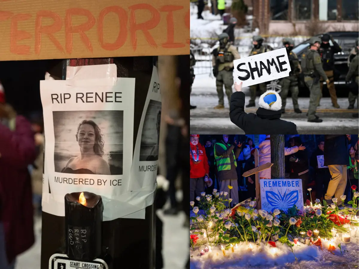 'You killed my fu**ing neighbour': Medic begs to help Renee Good, ICE ...