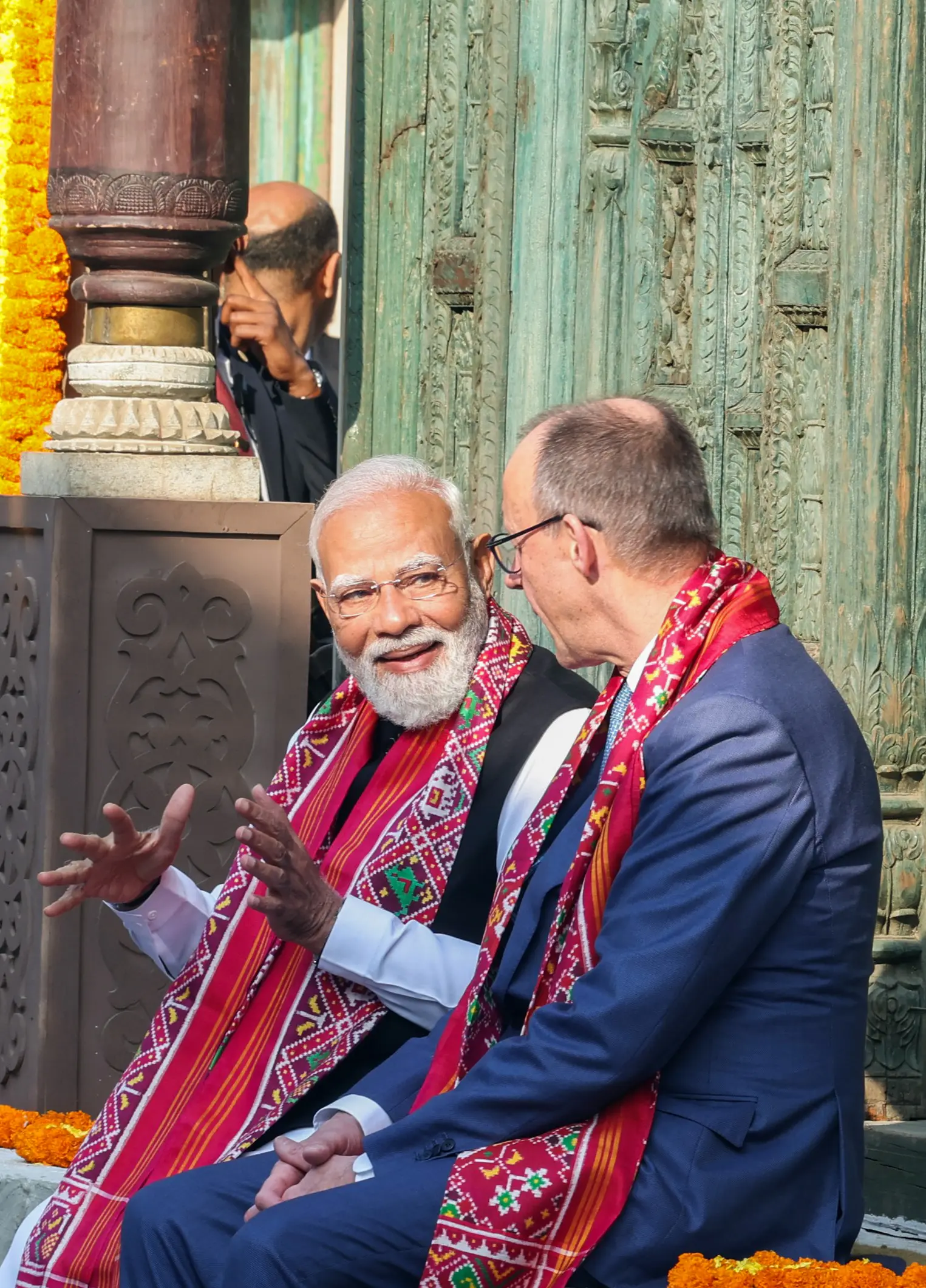 PM Modi, German Chancellor Merz hold delegation-level talks in Ahmedabad