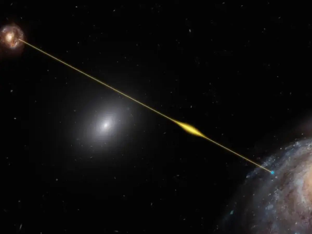 10-second 'death cry' that took 13 billion years to reach Earth