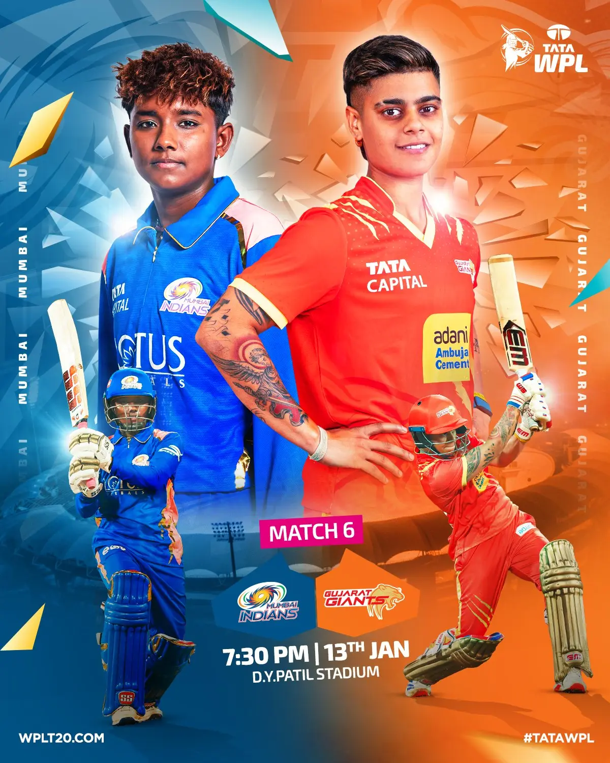 Highlights | MI vs GG, WPL 2026 Match 6: Mumbai cruise to seven-wicket ...