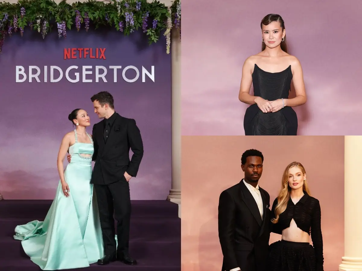 Bridgerton S4 world premiere: Luke Thompson, Yerin Ha, Katie Leung and ...