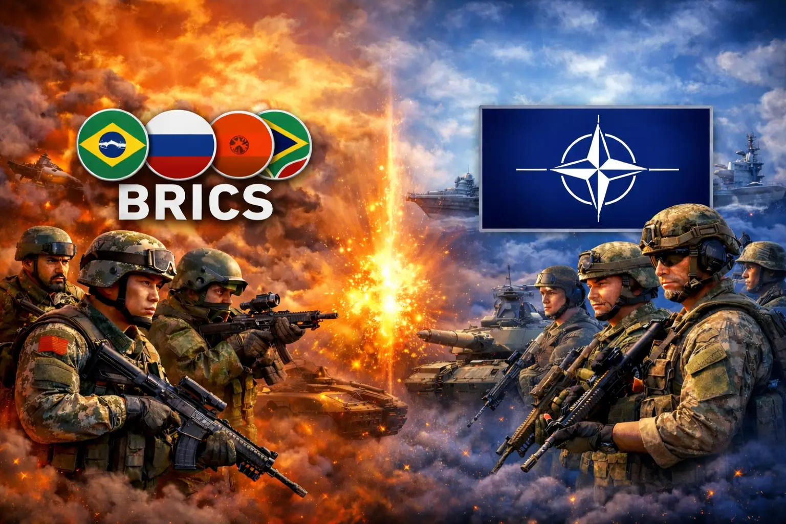 BRICS vs NATO countries: Who is more powerful? Military comparison