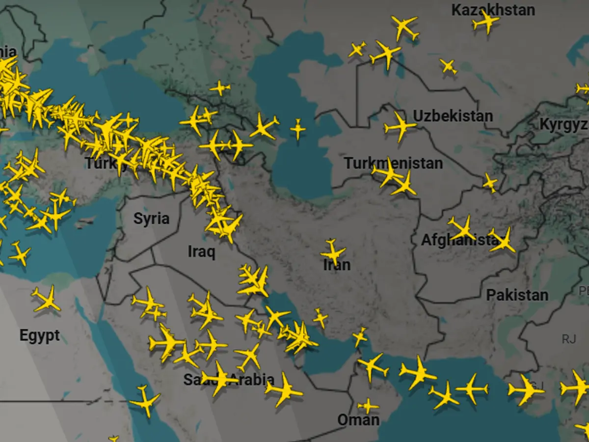Why do airlines need Iran’s airspace and what happened during past ...