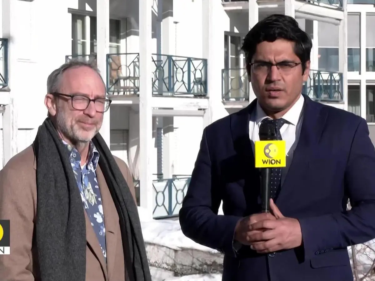 Davos 2026: Founder of Wikipedia, Jimmy Wales Speaks to WION