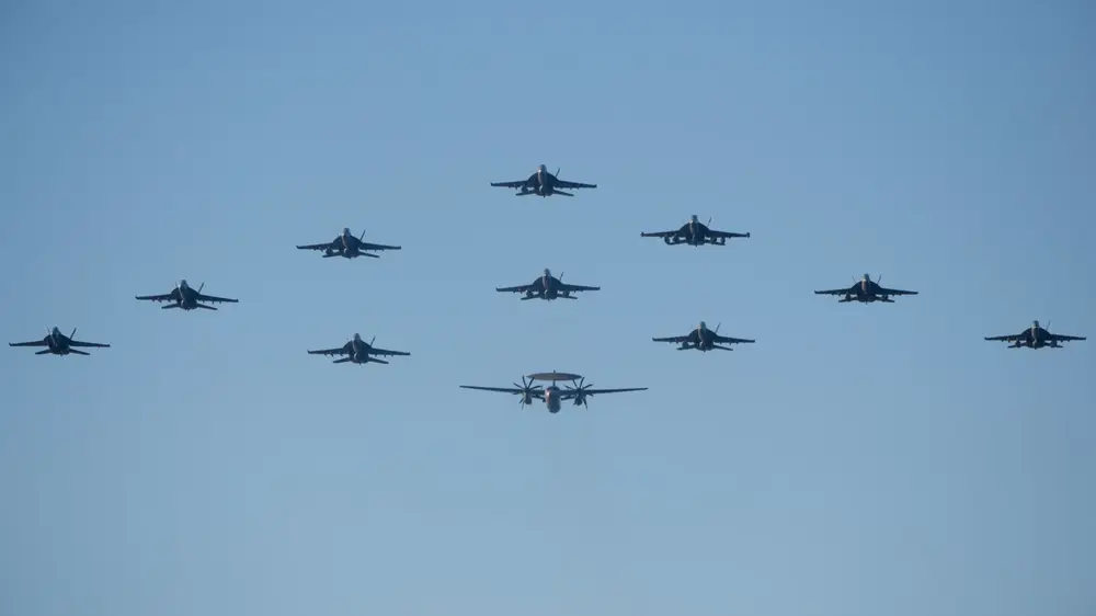 'F-35C, Growlers and Super Hornets &...': The lethal aircraft mix that ...