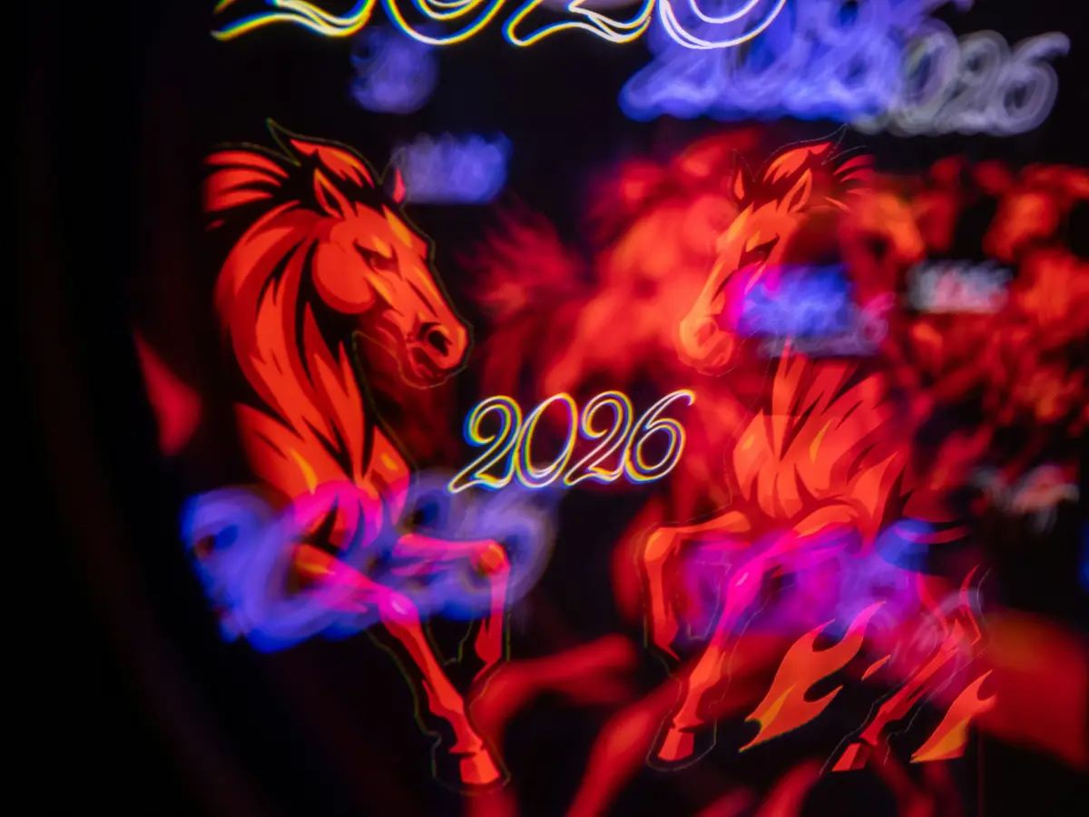 Viral 'crying' red horse turns out to be a happy mistake as Chinese ...