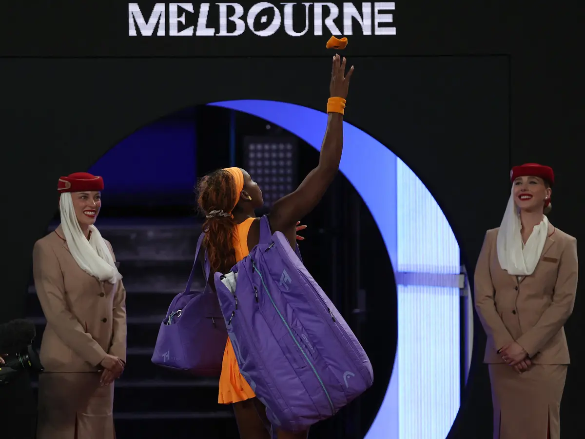 AO 2026 | 'Not a bad thing': Coco Gauff unhappy after racquet smashing ...