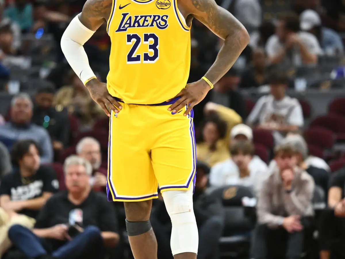 'It very well could be:' WATCH | LeBron James in tears after ...