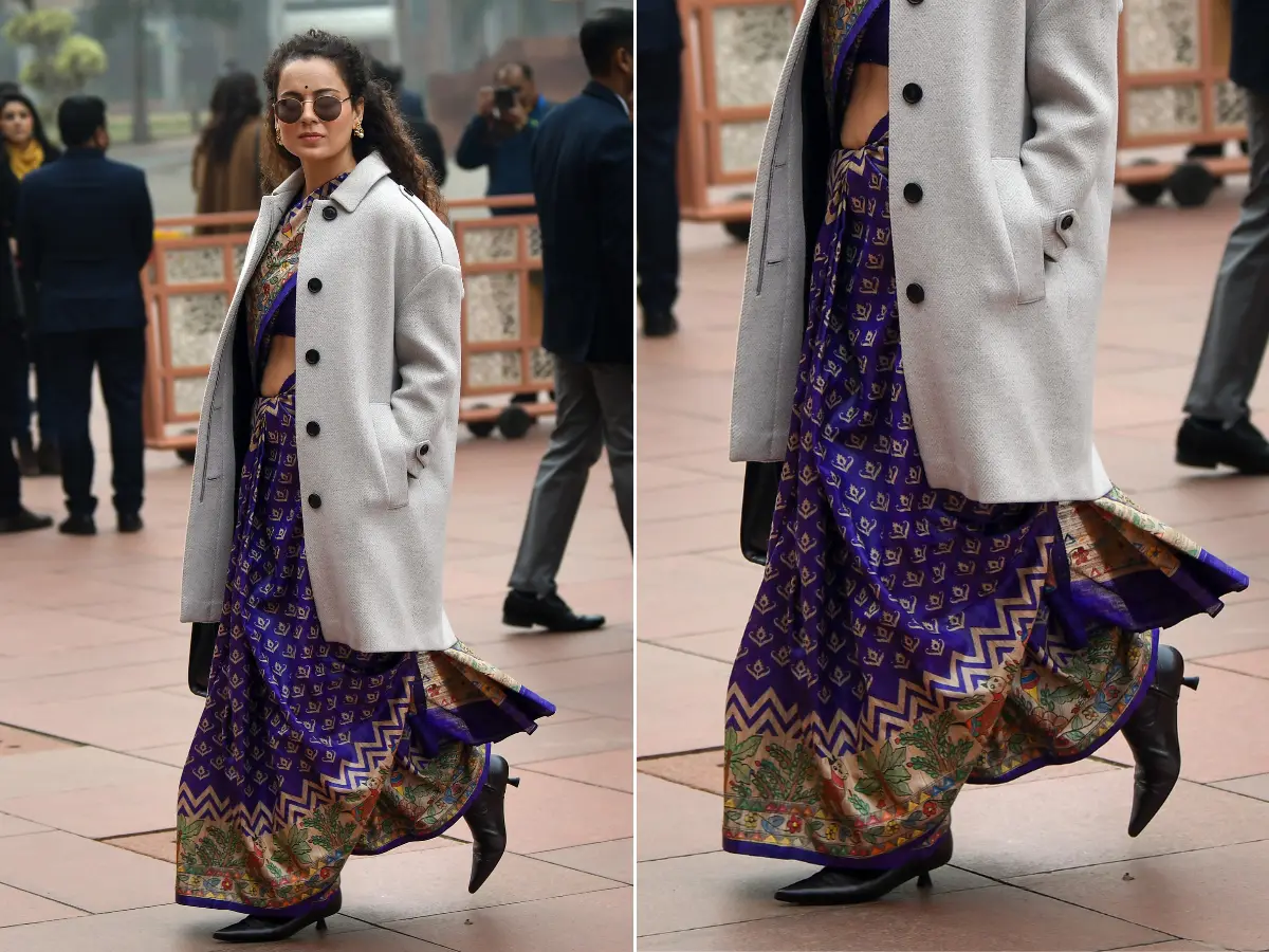 Kangana Ranaut’s iconic and power-packed Parliament winter session looks
