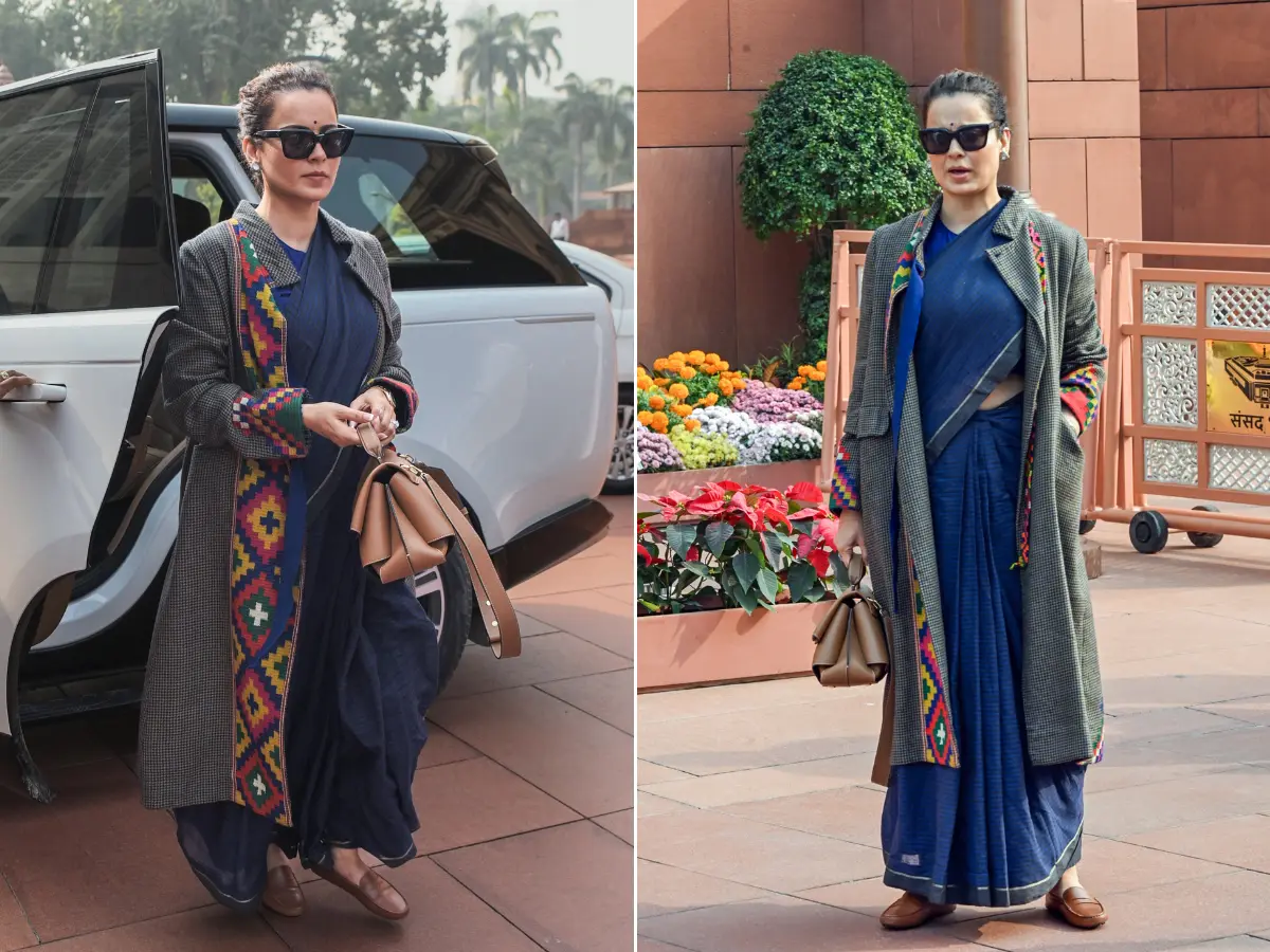 Kangana Ranaut’s iconic and power-packed Parliament winter session looks