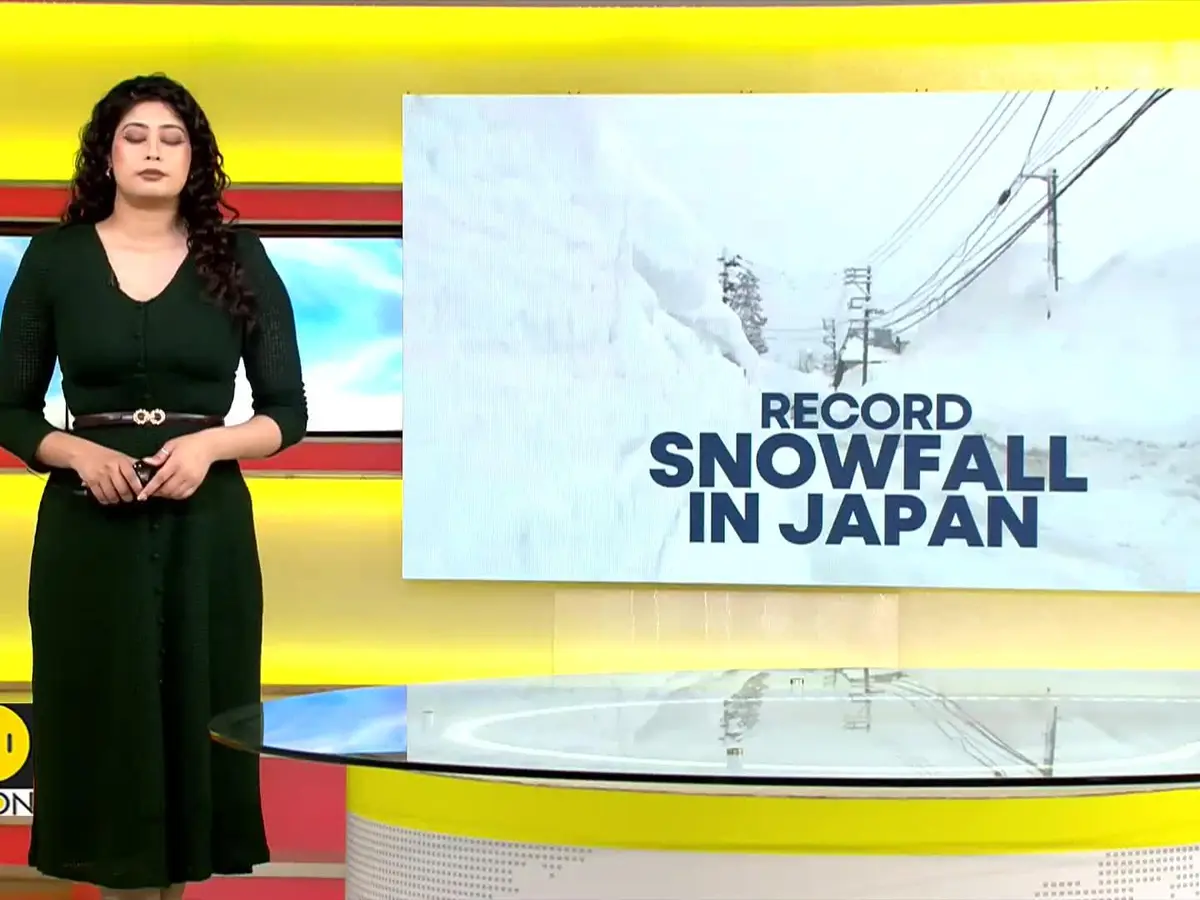 Japan Blanketed in White After Record Snowfall | Record-breaking Snow ...