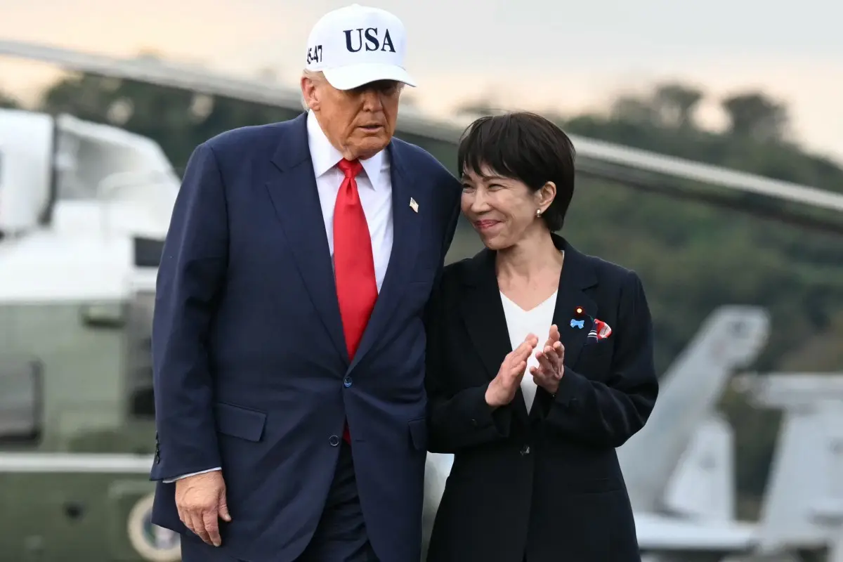 'First time since World War II': Trump congratulates Japan's Sanae ...