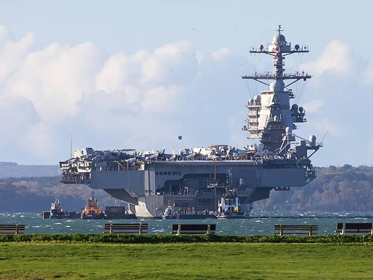 'Heavier Than 15,000 Elephants': What does USS Gerald R. Ford’s 100,000 ...