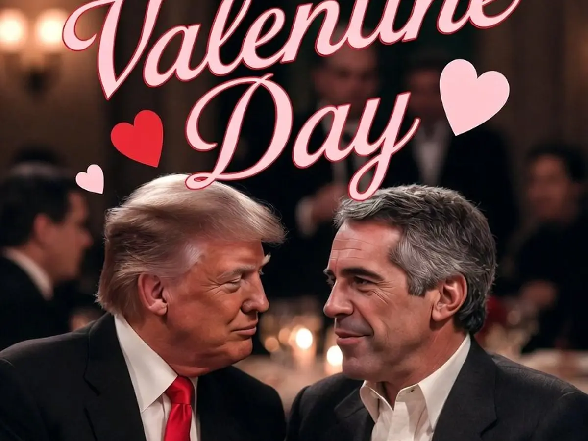 'Pedo Valentine's Day': Trump mocked for valentine's day post with ...