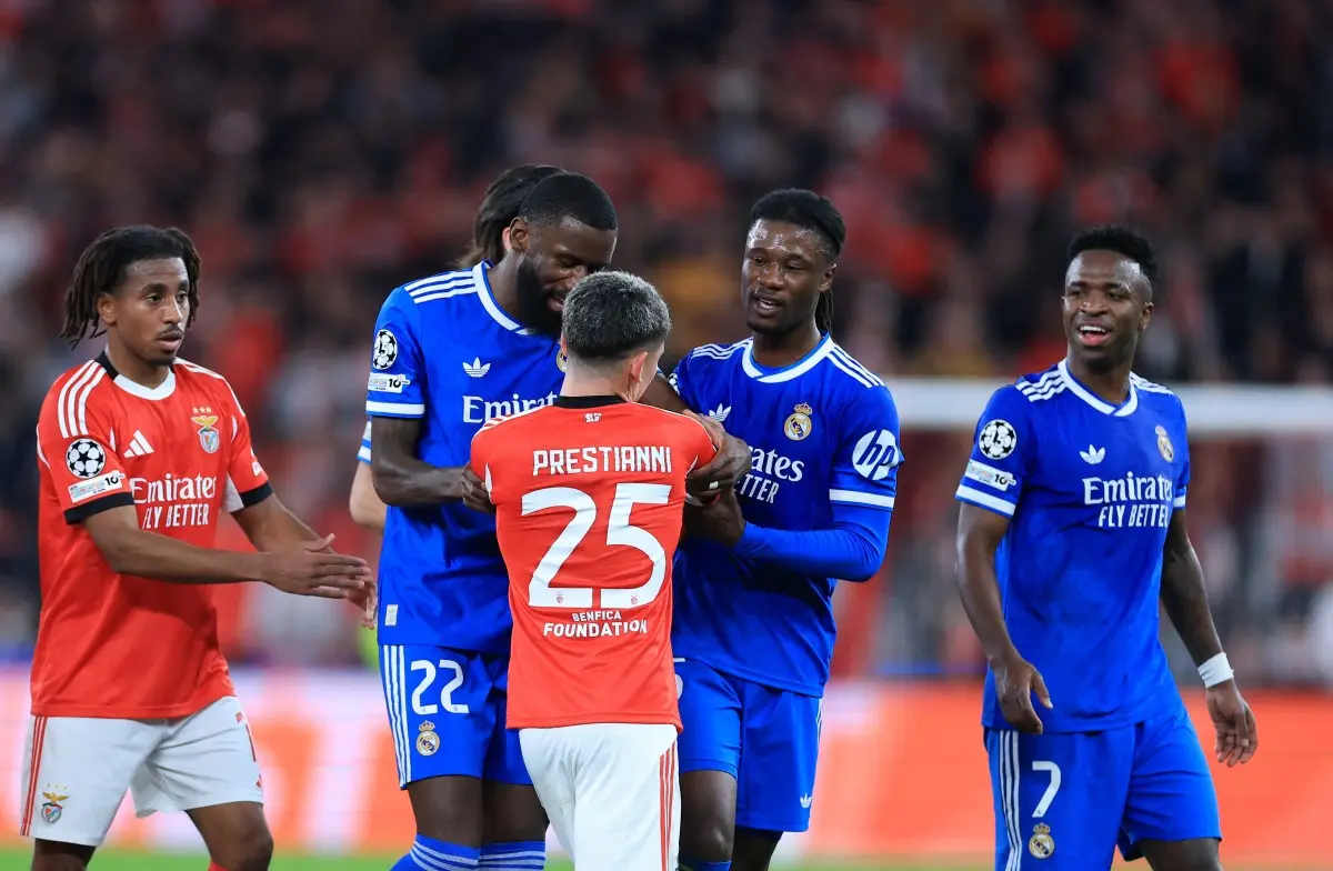 Champions League | Prestianni speaks on racism claims against Vinicius ...