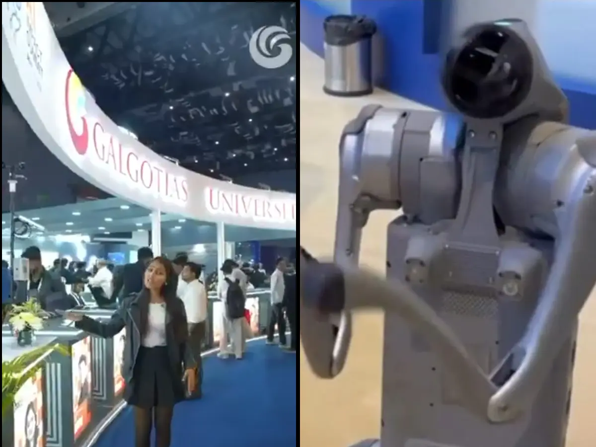 'Chinese robodog' controversy at India AI Summit: Galgotias University ...