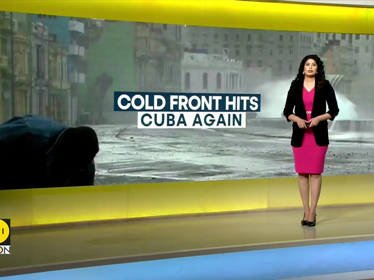 Cuba: Season's Tenth Cold Front Hits Cuban Capital