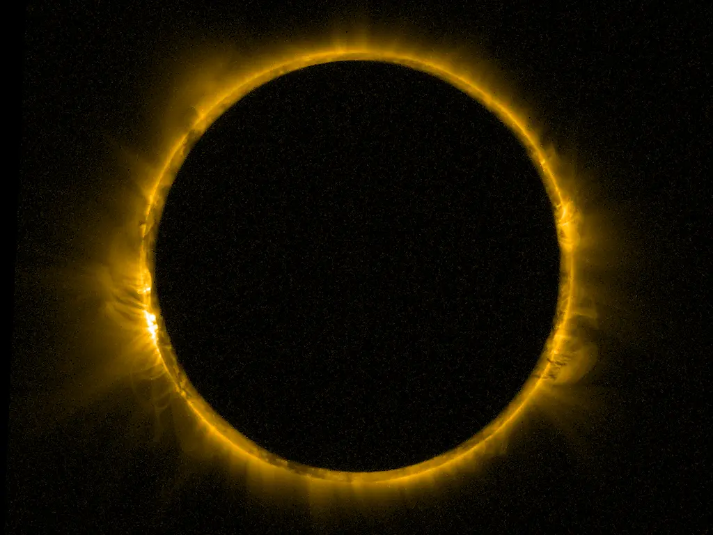 Ring of fire solar eclipse as seen from space and Antarctica | Photos ...