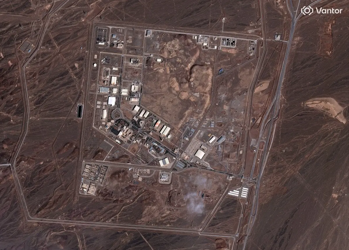 Satellite image shows damage at Natanz nuclear facility | Photos from Iran