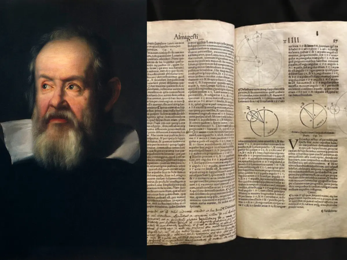 Historian says this 470-year-old book was owned by Galileo. His habit ...