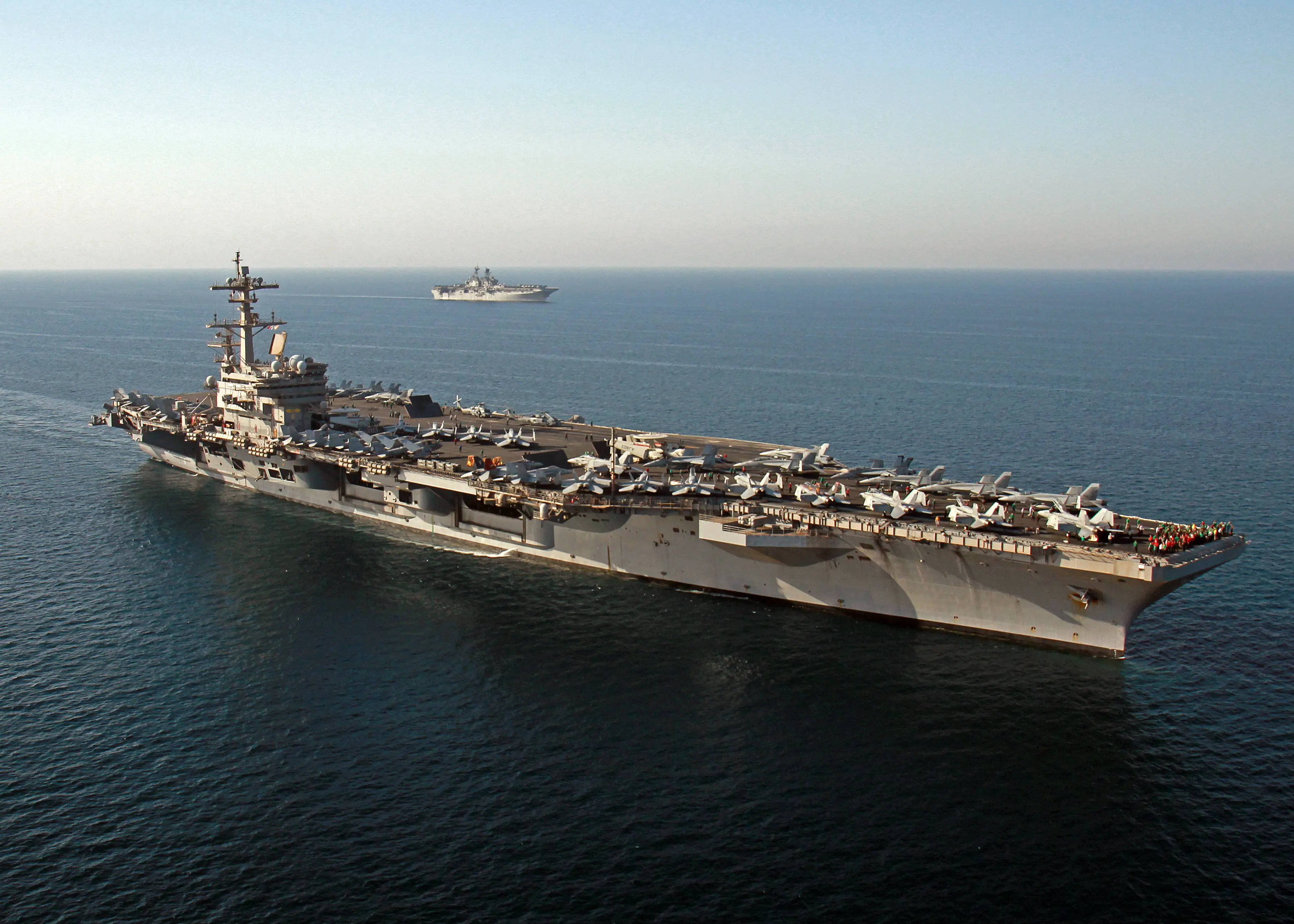 Iran War: What is 'Gatling Gun' onboard USS George H.W Bush ...