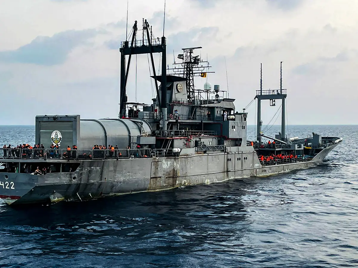 India granted permission for Iranian Navy trio to dock, but just Lavan ...