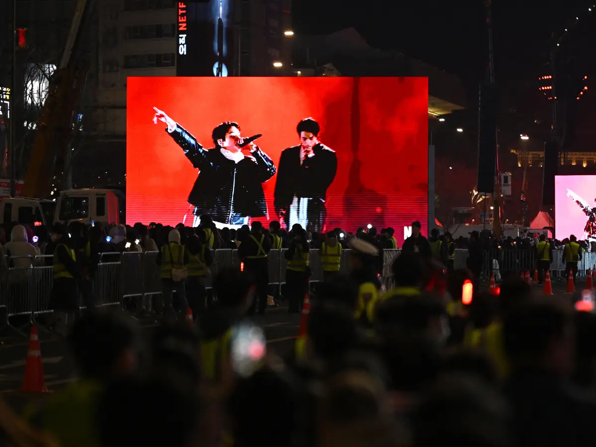 Hello Seoul, we're back! BTS set the stage on fire at Live comeback ...