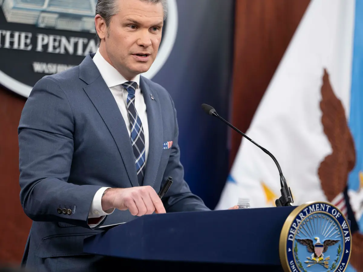 Did Donald Trump just blame Pete Hegseth for Iran war? With defence ...