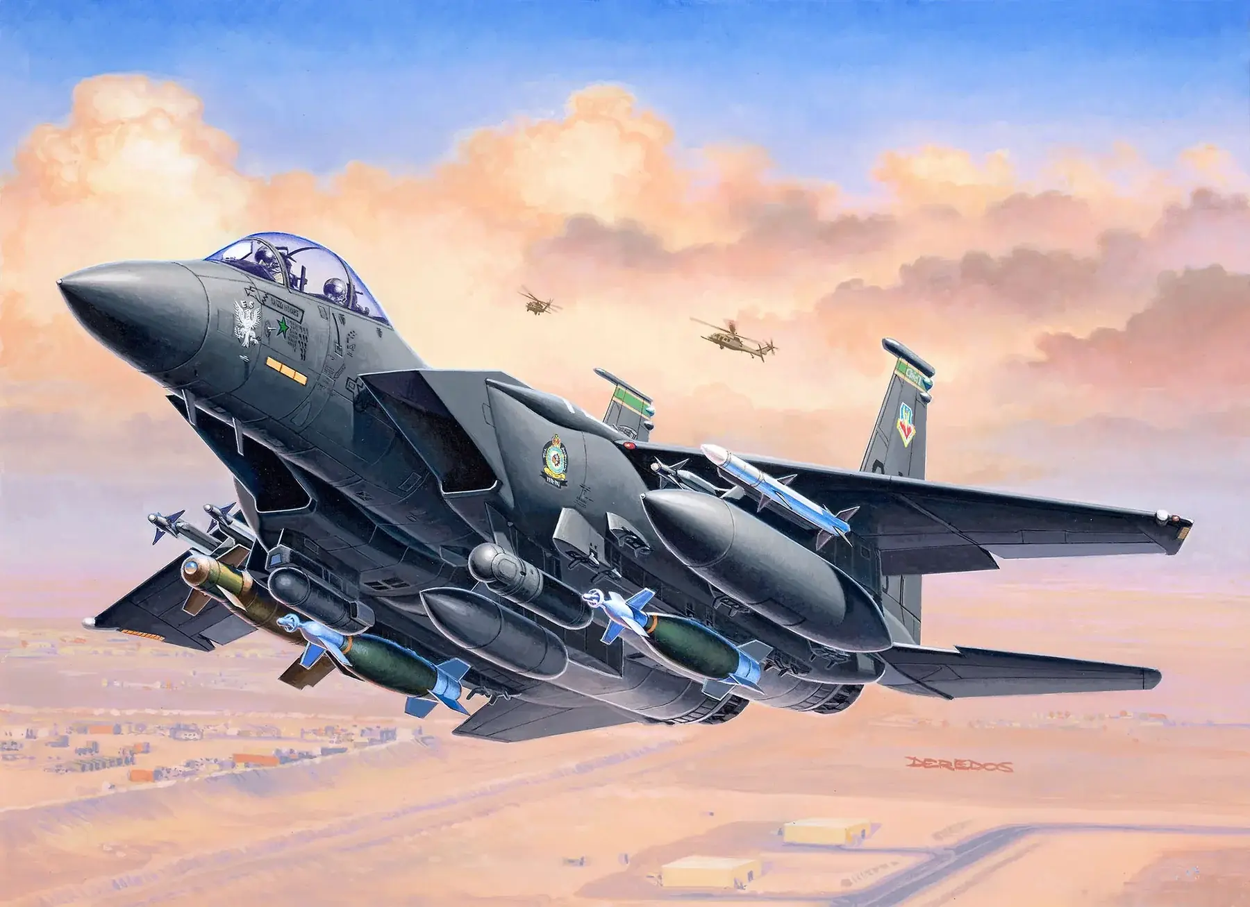 What is the difference between the F-15 Eagle and Strike Eagle?