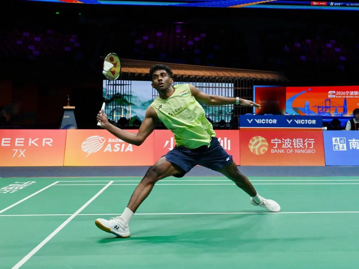 'He didn't give me a chance': Ayush Shetty after loss to Shi Yuqi at ...