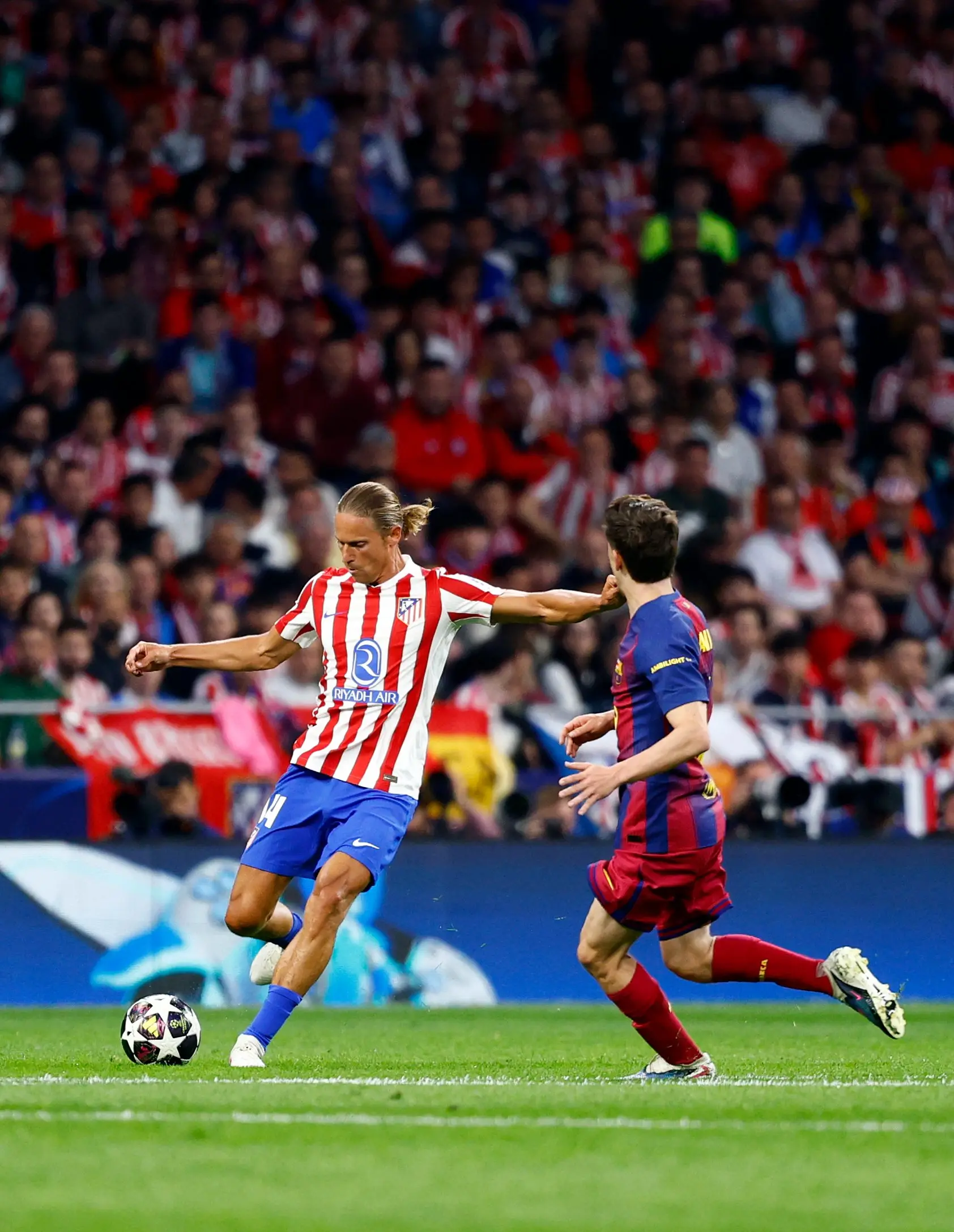 Champions League | Atletico Madrid hold Barcelona at bay to enter semis
