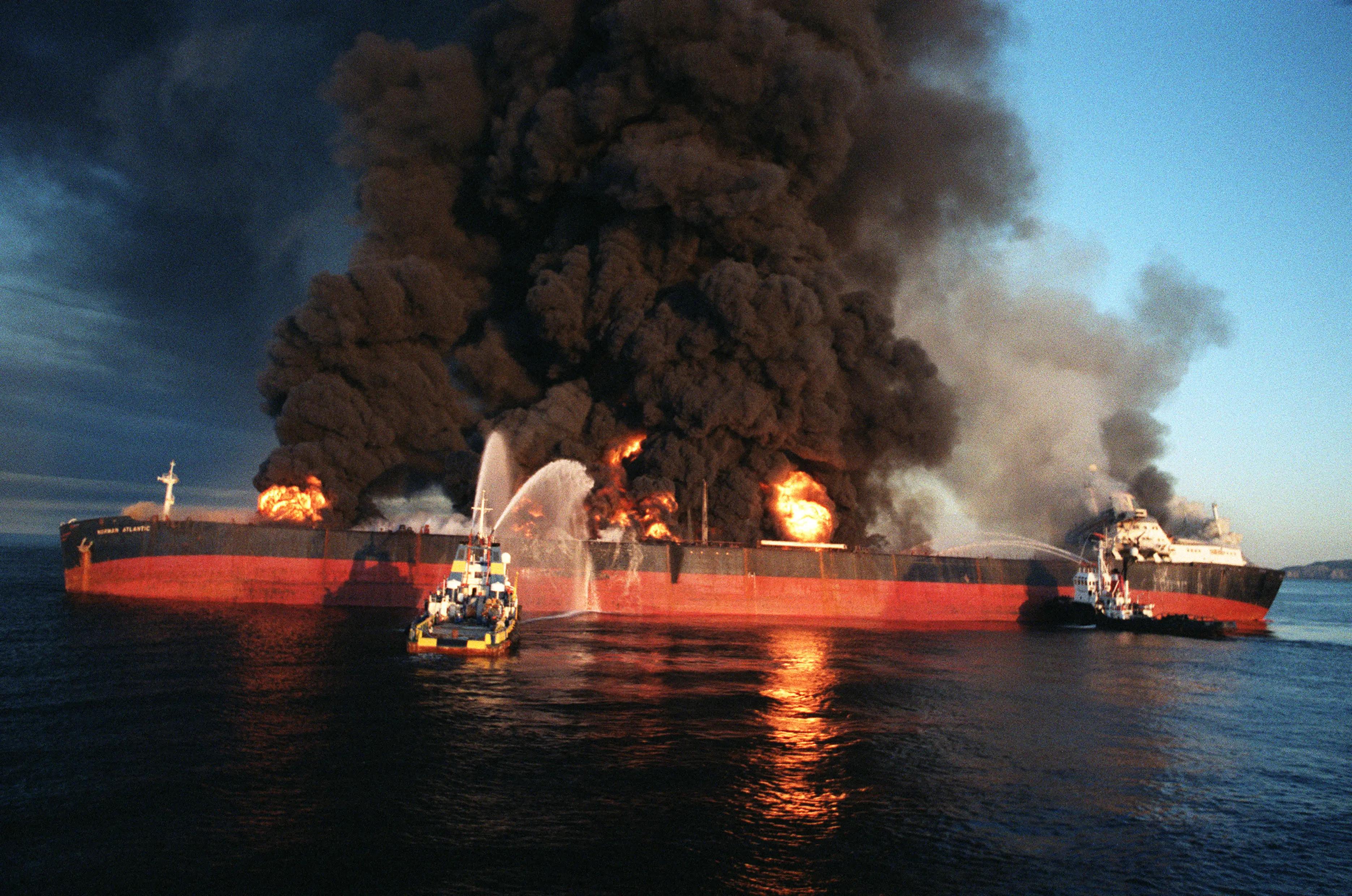 Two crew missing after fire erupts in tanker engine room along Oman coast