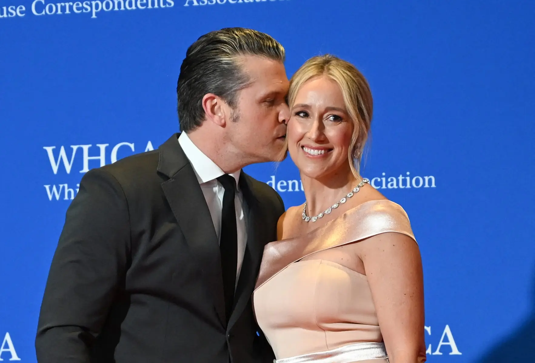 Pete Hegseth’s wife wears a $42 dress at WHCD - and sparks political ...