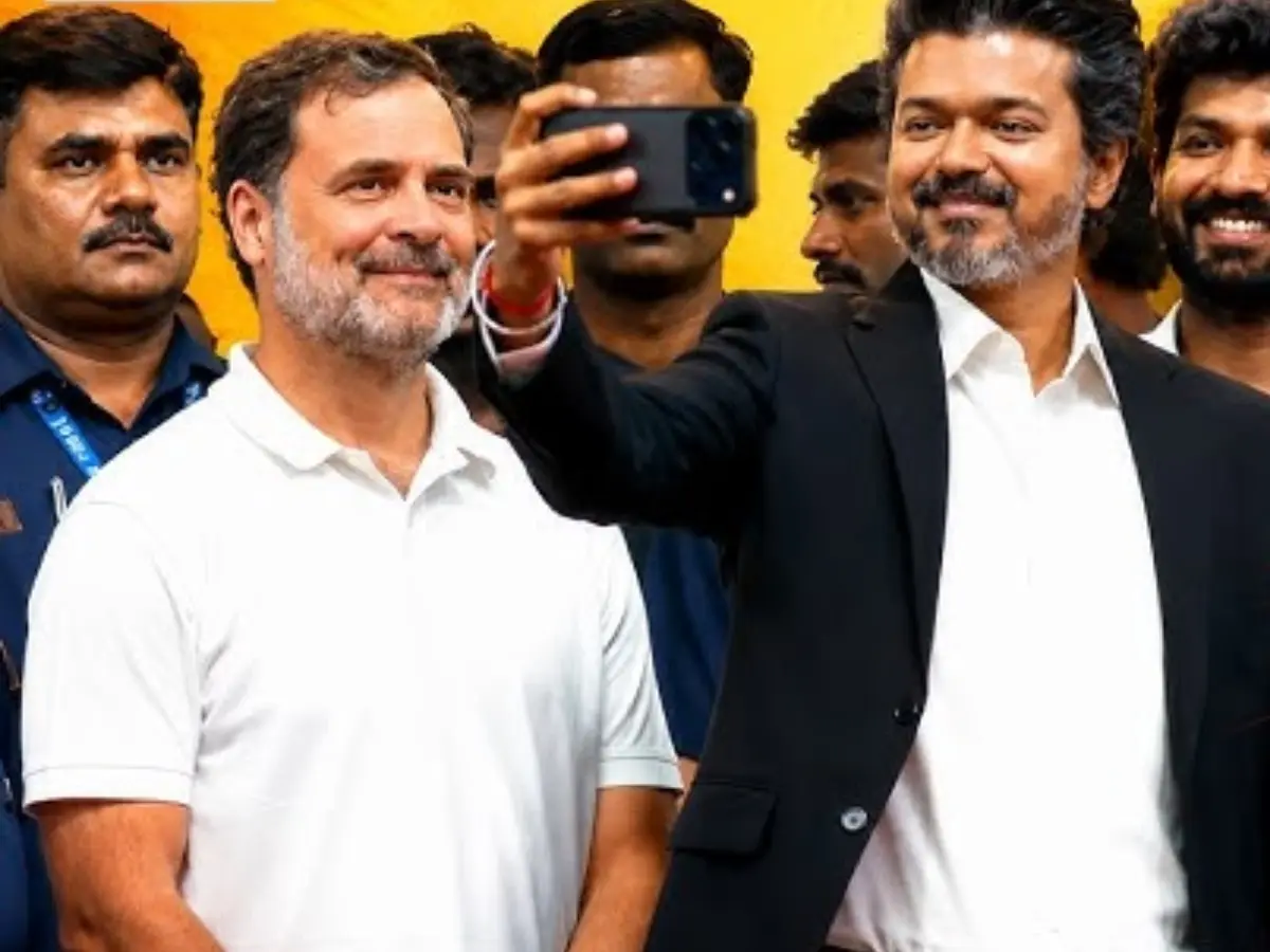 Vijay goes off-script before reading formal oath of Tamil Nadu CM ...