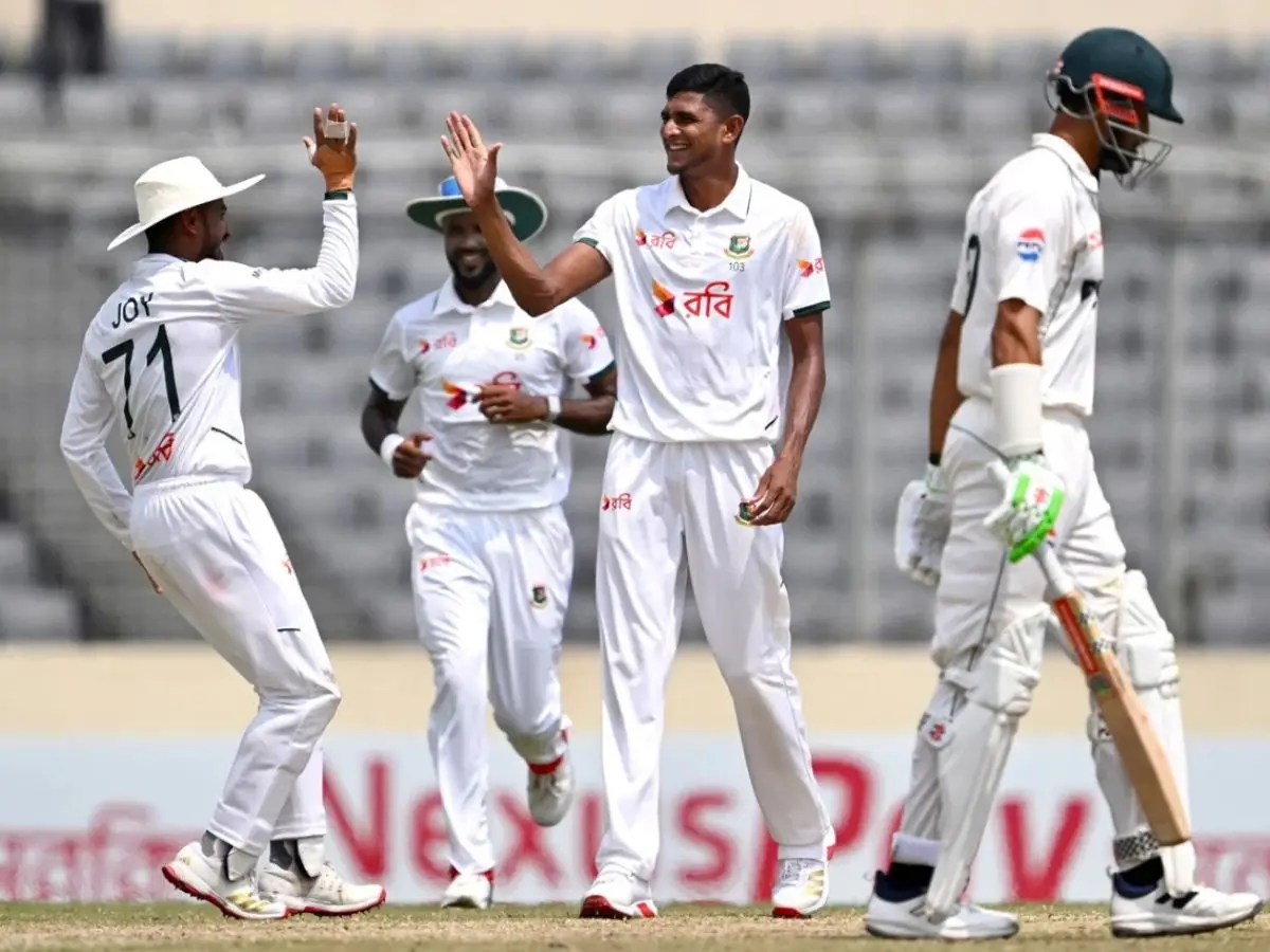 Bangladesh stun Pakistan in Dhaka Test to take 1-0 lead in two-match series