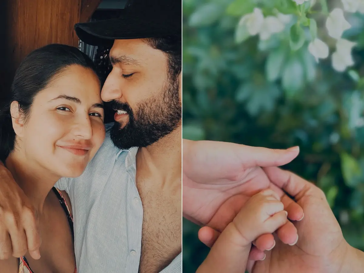 Katrina Kaif, Vicky Kaushal introduce their son to the paparazzi ...